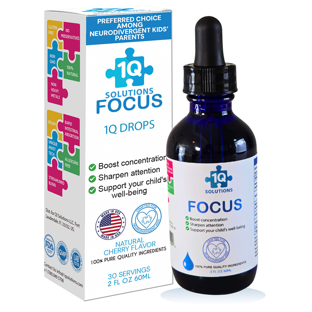 1Q Focus | Acetyl L-carnitine Supplement for Kids | Brain Health ...